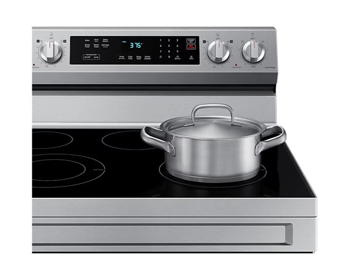 NE63F6711SR/AP, Cocina Eléctrica Samsung 30 Pulgadas Vitro 5 Quemadores